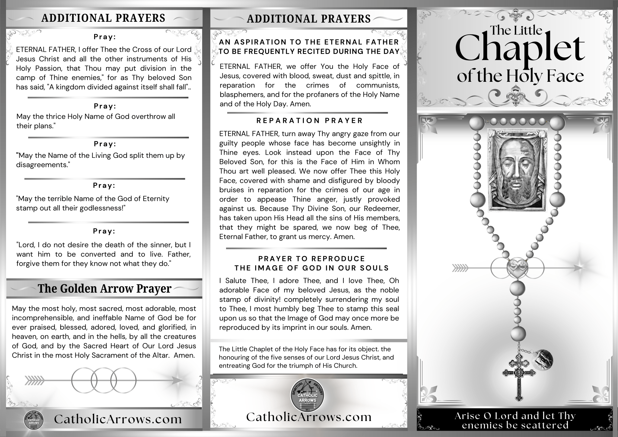 CHAPLET – CATHOLIC ARROWS