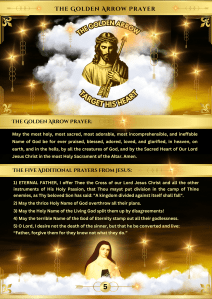 GOLDEN ARROW – CATHOLIC ARROWS