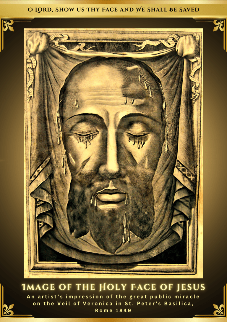 CATHOLIC ARROWS – The Holy Face Devotion as revealed by Jesus to Sister ...